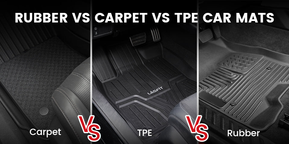 Rubber vs Carpet vs TPE Car Mats — Which Is Best for Your Vehicle ...