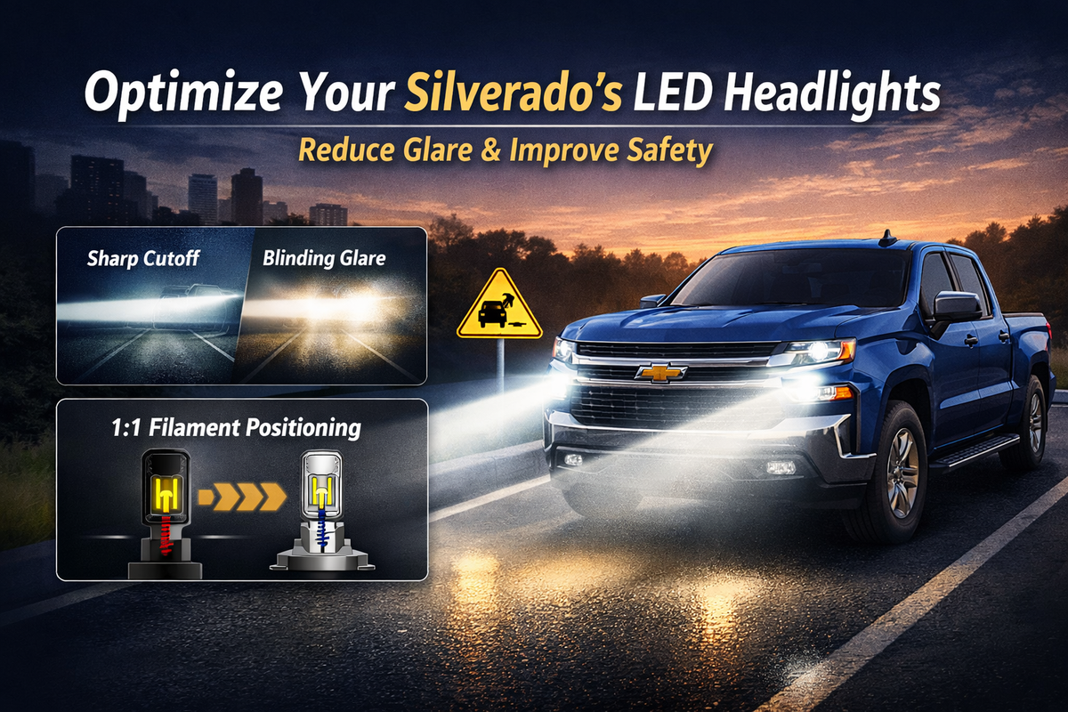 How Proper LED Beam Patterns Enhance Safety and Reduce Glare for Chevy ...