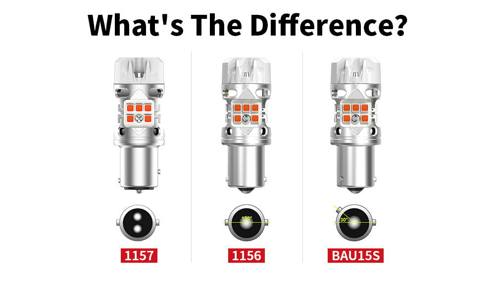 What's The Difference between 1156/1157/BAU15S Bulbs? – Lasfit®
