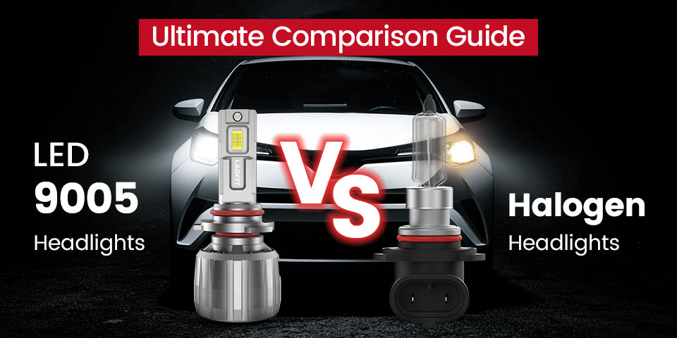 Halogen vs LED 9005 Headlights: Ultimate Comparison Guide – Lasfit®