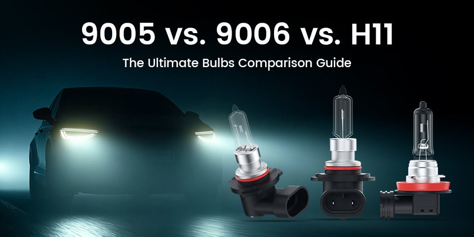 9005 vs. 9006 vs. H11: The Ultimate Bulbs Comparison Guide – Lasfit®