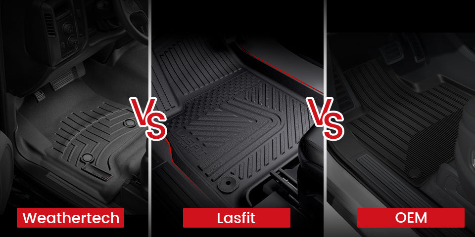 Lasfit Floor Liners vs. WeatherTech vs. OEM: Which Are Better for ...