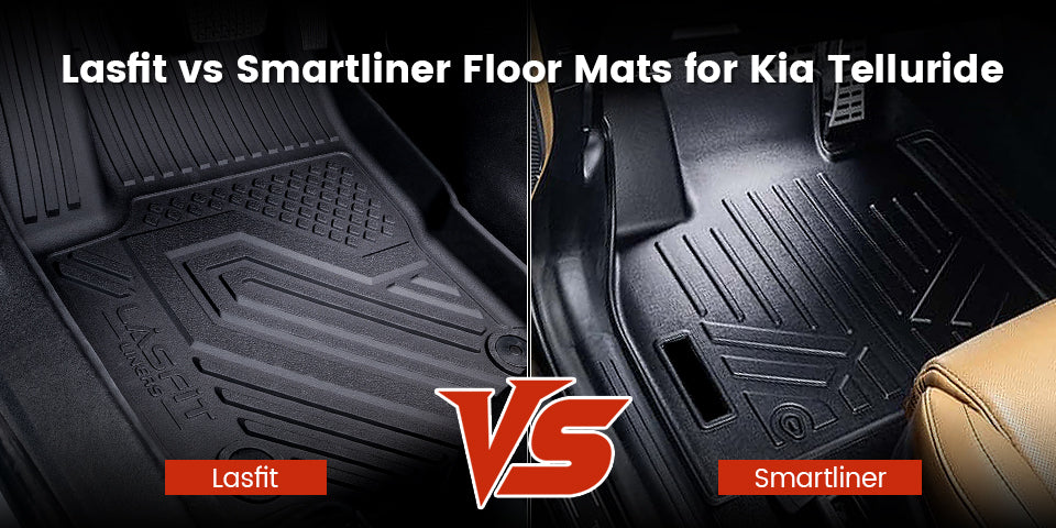 Lasfit vs Smartliner Floor Mats for Kia Telluride: Real Owner Feedback ...