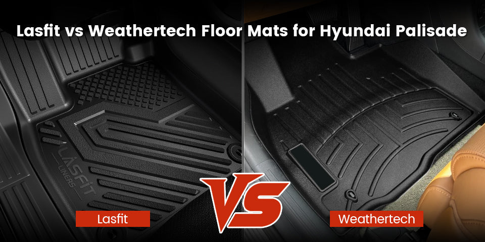 Lasfit vs WeatherTech Floor Mats for Hyundai Palisade: Real-World ...