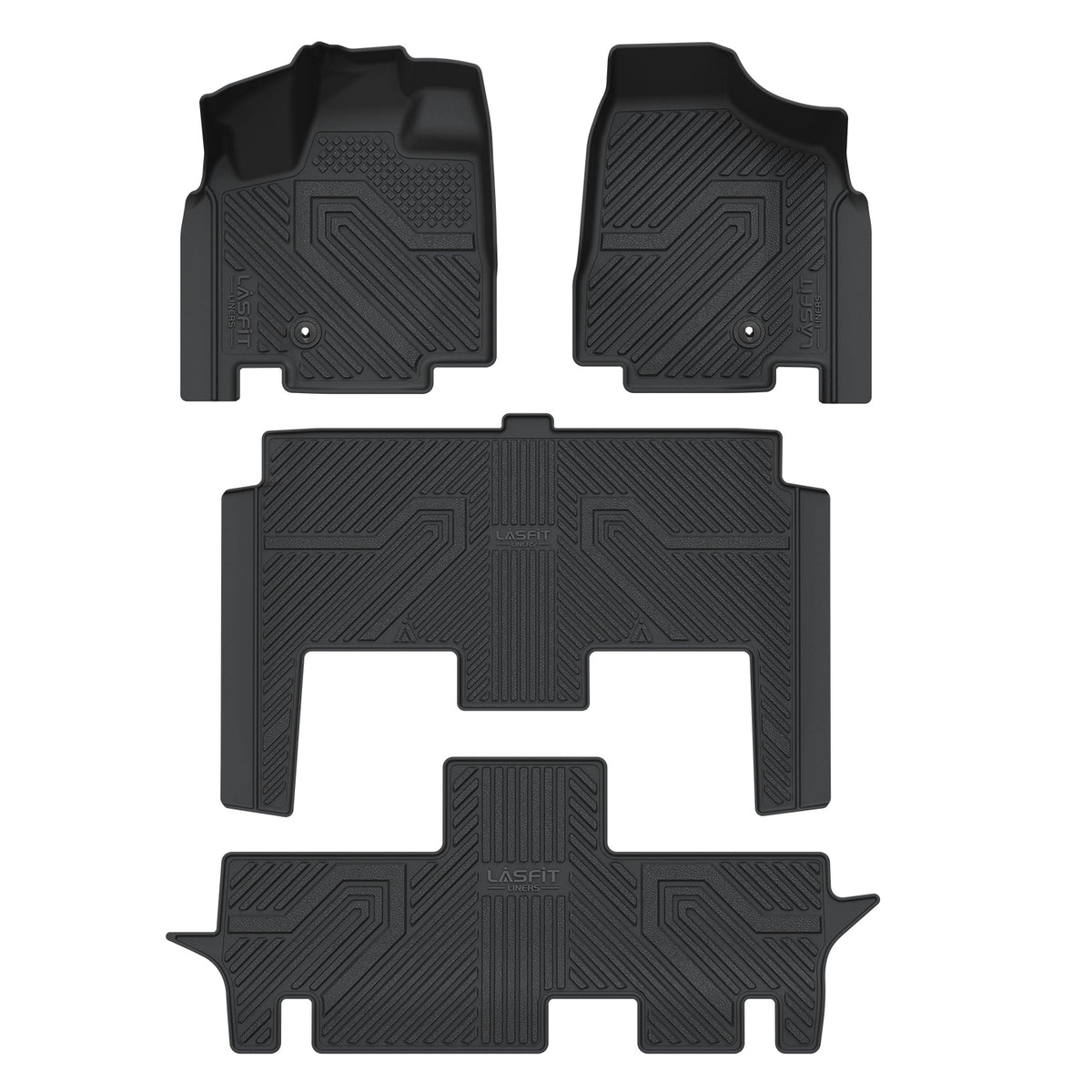 Dodge Grand Caravan Floor Mats / Cargo & Seatback Mats - Custom Fit ...