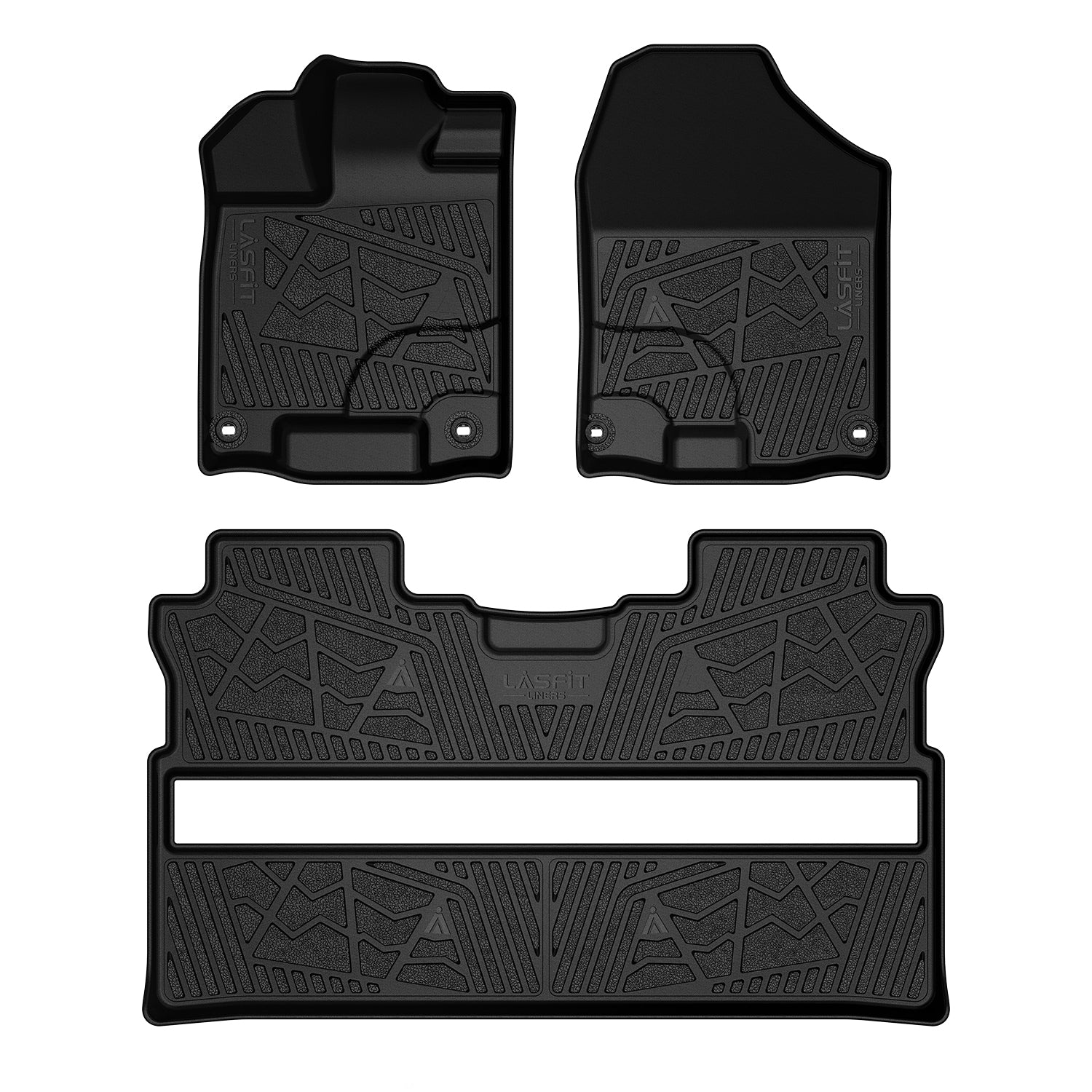 Honda RIdgeline Floor Mats - Custom Fit, All-Weather, Eco-friendly TPE ...