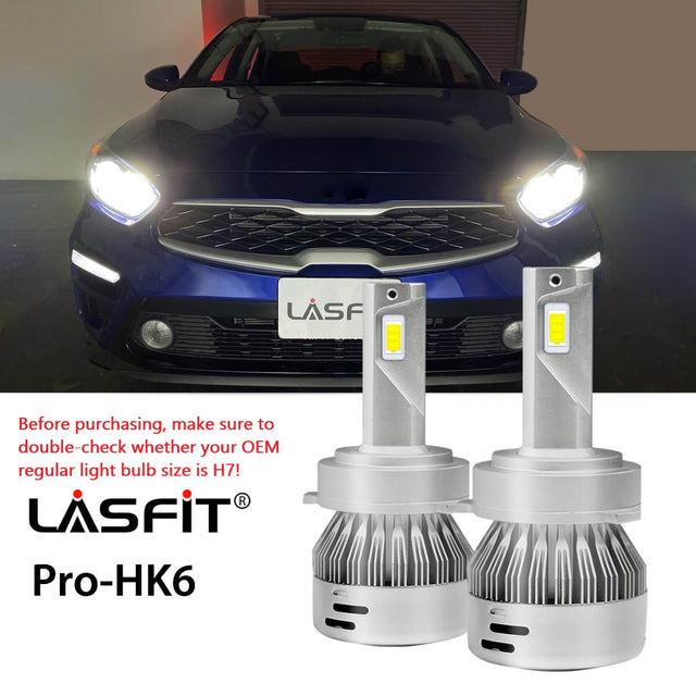 2020 2021 Kia Forte 9005 Custom H7 LED Bulbs｜Lasfit – Lasfit®