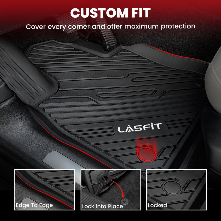 Ford Explorer Floor Mats - Custom Fit, All-Weather, Eco-friendly TPE ...