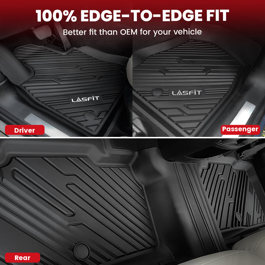 Ford Explorer Floor Mats - Custom Fit, All-Weather, Eco-friendly TPE ...