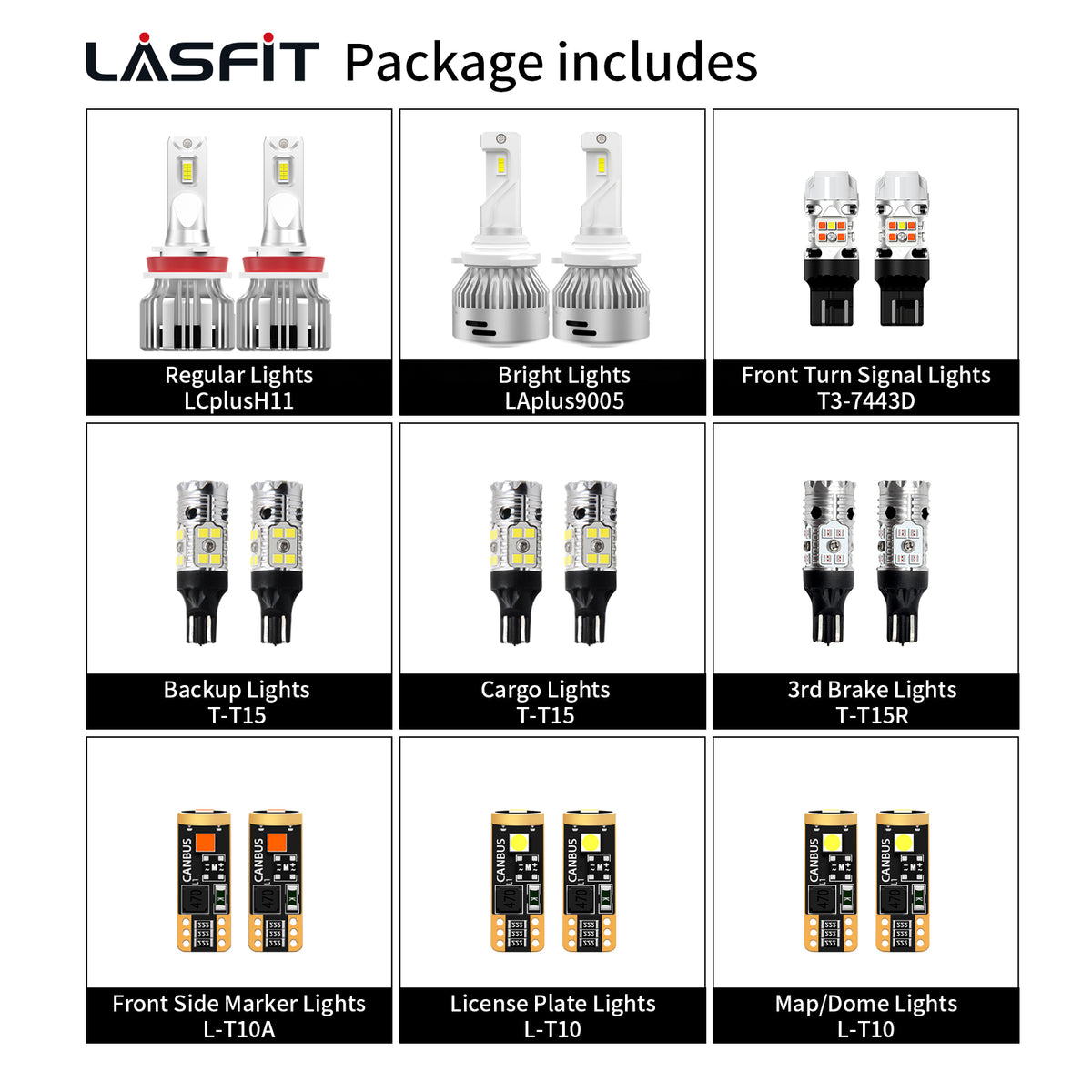 2023-2024 Chevrolet Colorado LED Bulbs Interior Exterior Light - Upgra