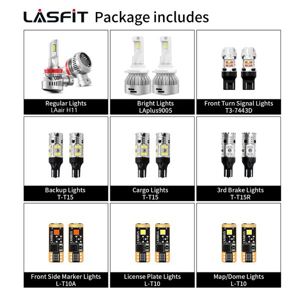 Fit for 2023-2024 Chevrolet Colorado LED Bulbs Interior Exterior Light
