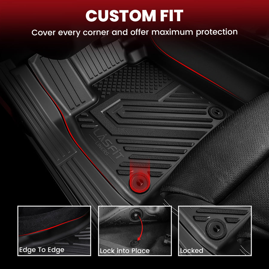 Chevrolet Traverse Floor Mats / Cargo Mat - Custom Fit, All-Weather ...
