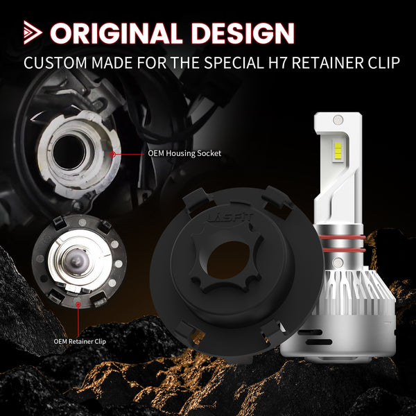 2017-2020 Hyundai Ioniq Custom H7 LED Bulbs | Lasfit