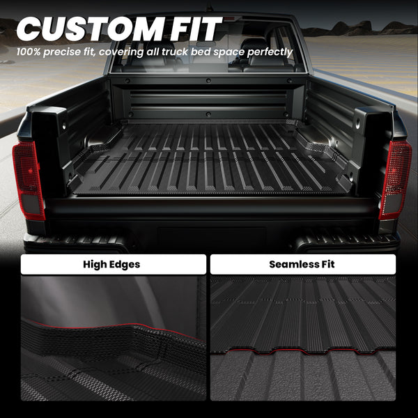 Fit for Honda Ridgeline 2017-2025 5'4" Heavy Duty Truck Bed Mats