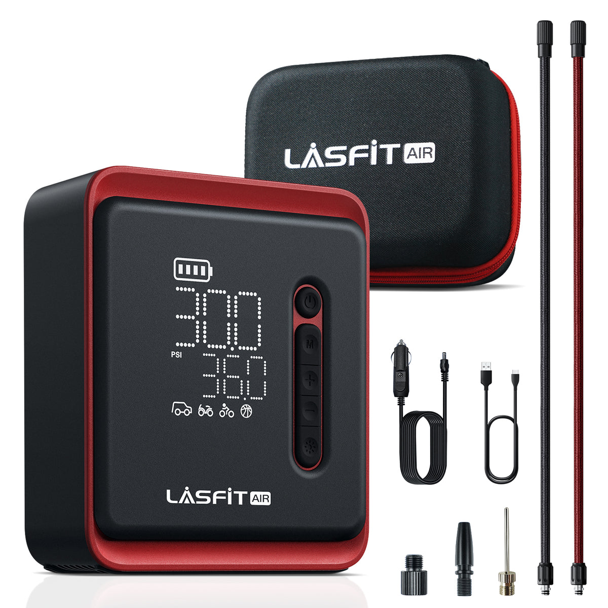 LASFIT Portable Cordless Tire Inflator