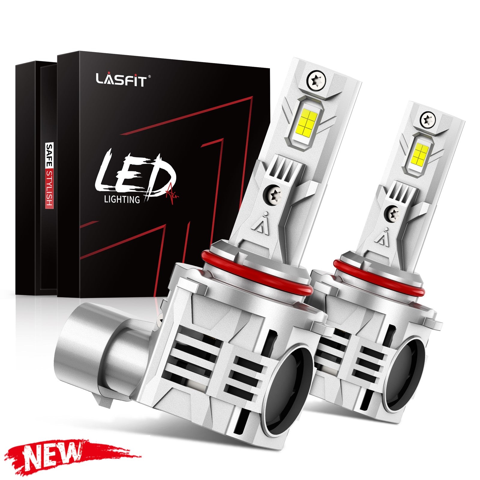 9005 LED Bulbs 70W 7600LM 6000K | LAair Series, All-in-One Design