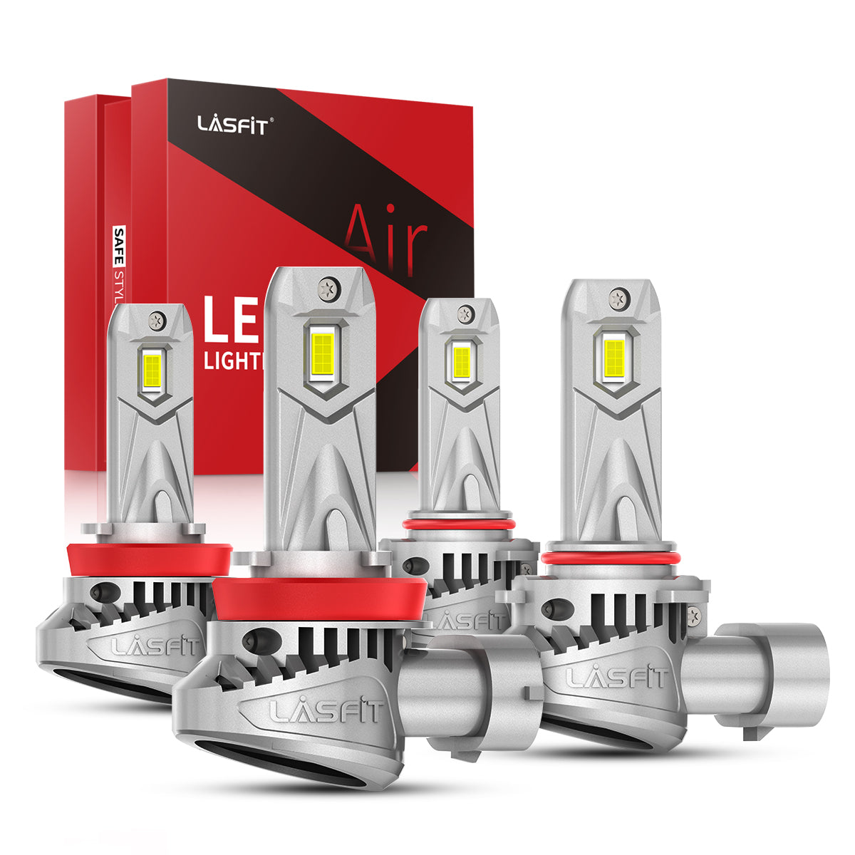 70W H11 9005 LC Air Series Combo Pack | 7,000LM 6000K LED Bulbs – Lasfit®