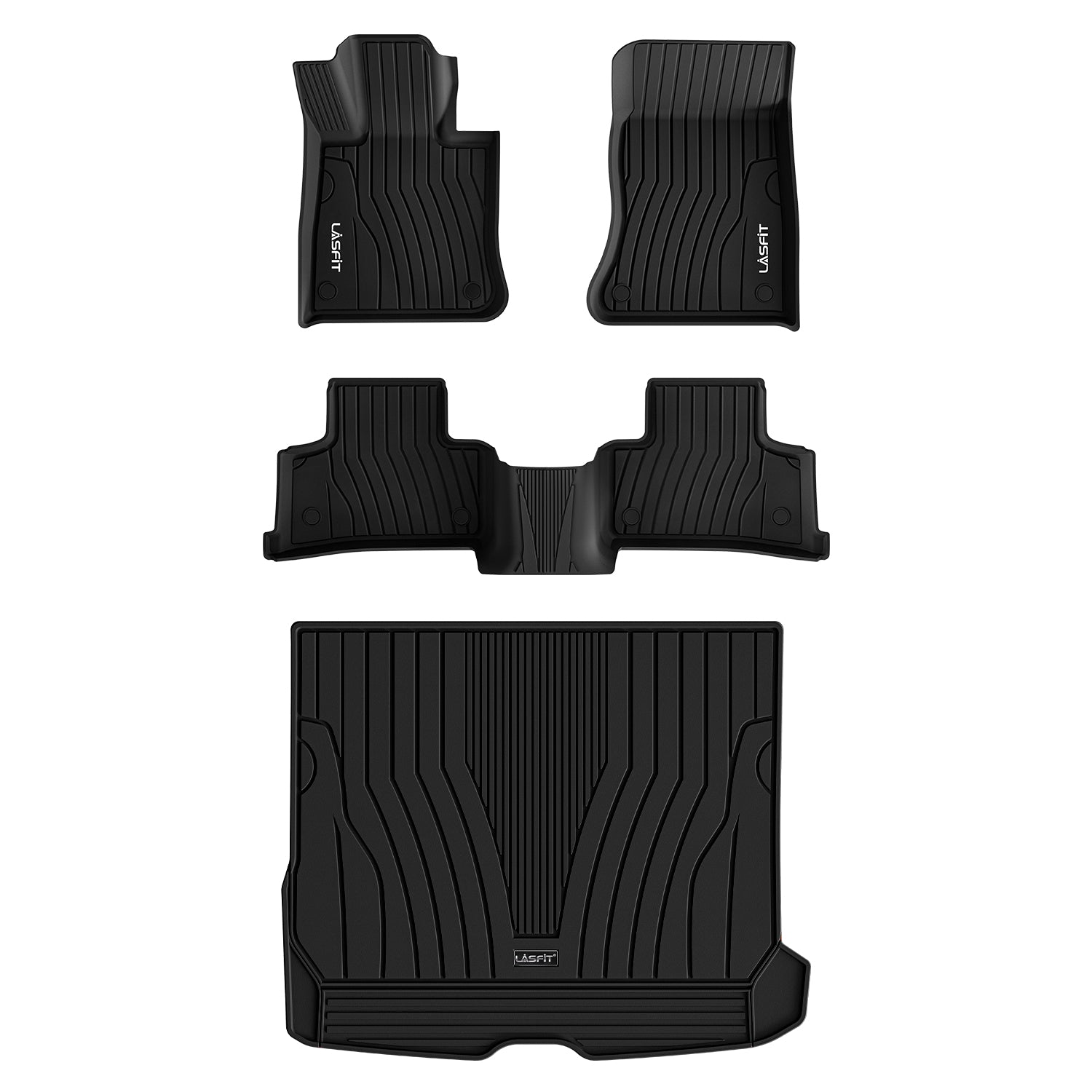 3W Mercedes Benz GLA 2021 2024 Custom Floor Mats TPE Material All Weather Protection