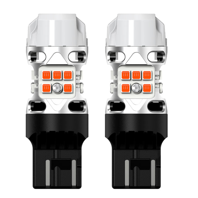 7443 7440 Amber LED Turn Signal Lights | Error Free | T3 Series – Lasfit®