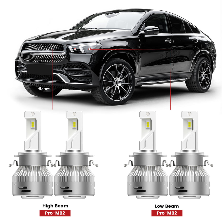 2012-2015 Mercedes Benz M-Class ML350 ML550 LED Bulbs | Plug n Play