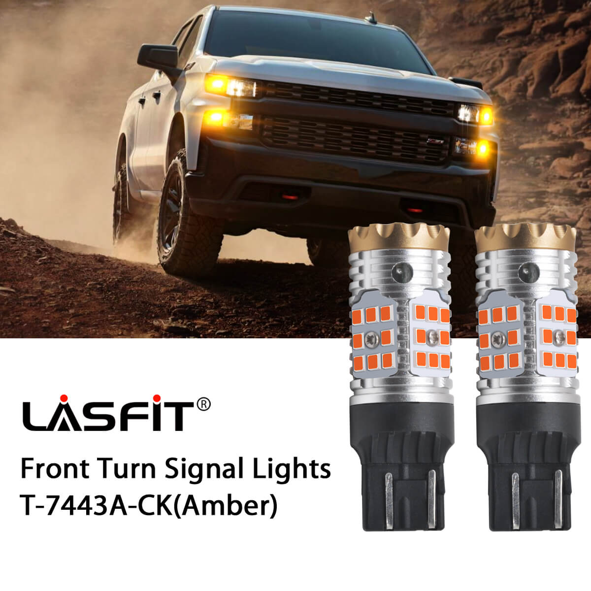 2019-2022 Chevrolet Silverado 1500 LED Bulbs｜Lasfit