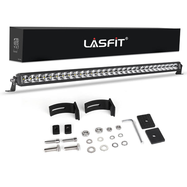 32 Inch Off-Road LED Light Bars Bumper Grille Combo Flood Spot Single