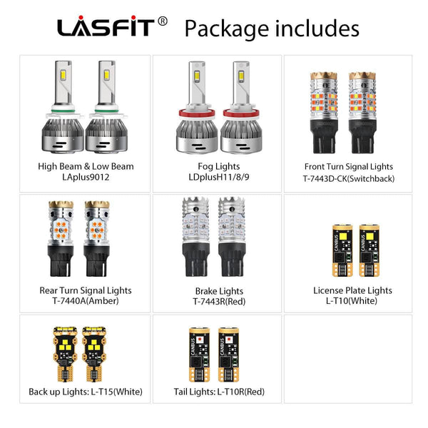 2018-2020 Chevrolet Equinox LED Bulbs｜Lasfit