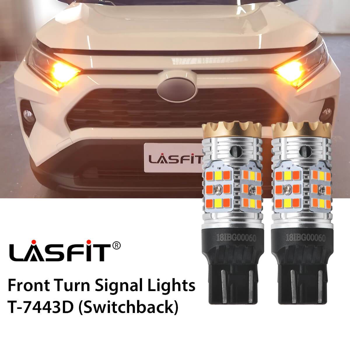 Lasfit 2019-2021 Toyota RAV4 LED Bulbs | Fog Light Turn Signal Bulbs ...