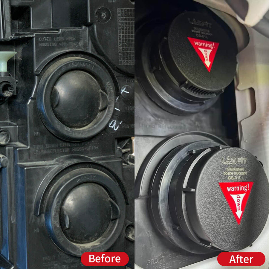 Custom H11 LED Bulbs for 2019-2025 Chevy Silverado 1500 | Lasfit Pro-DC ...