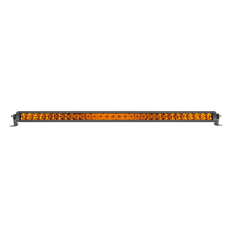 Lasfit 32" Off-Road LED Amber Light Bar With Slim Single Row Combo Flo ...